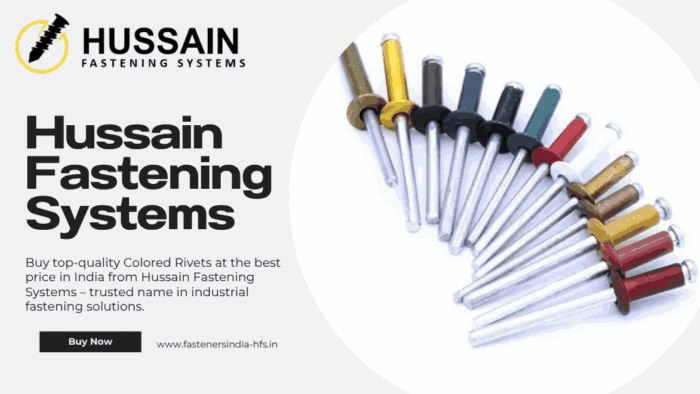 Buy Colored Rivets at Best Price in India | Hussain Fastening